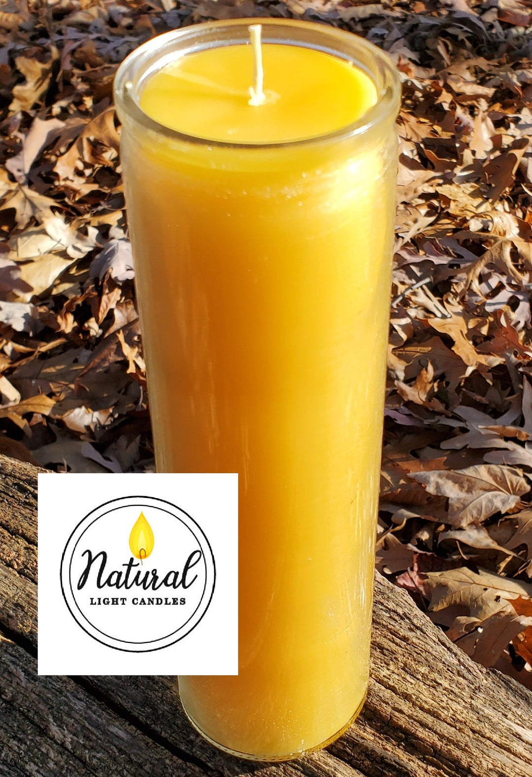 Glass Jar and Devotional Beeswax Candles – Natural light candles